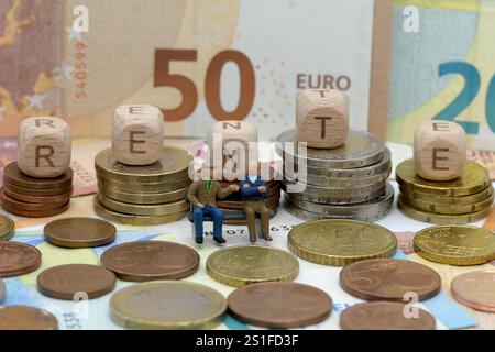 Symbolfoto Rente Die Rente ist in Deutschland weiterhin gesichrt. xJFx ...