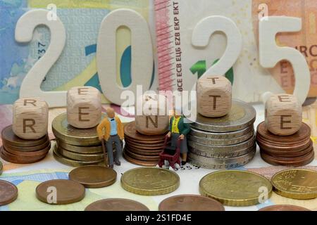 Symbolfoto Rente Die Rente ist in Deutschland weiterhin gesichrt ...