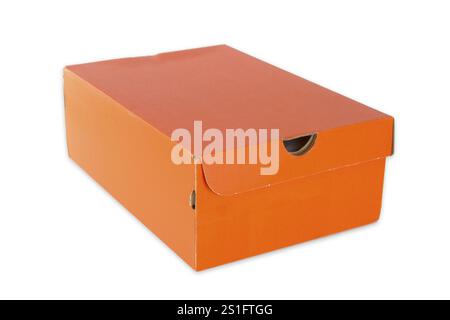 Shoebox cropped on a white background Stock Photo - Alamy