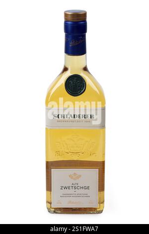 Bottle Schladerer Fruit Brandy Stock Photo - Alamy