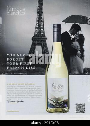 Food and lifestyle magazine advert, 2024, United States Stock Photo - Alamy