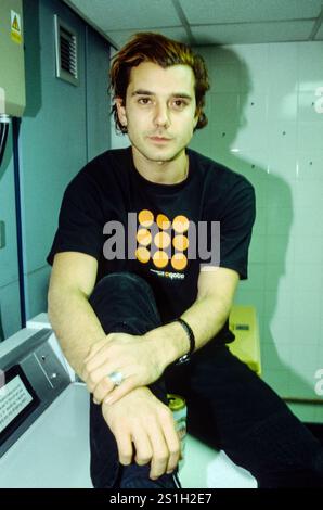 Gavin Rossdale of Bush performing on stage at Manchester Academy ...