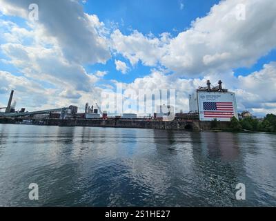 The Clairton Coke Works, a U.S. Steel coking plant, is seen Monday, Aug ...