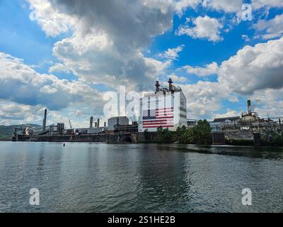 The Clairton Coke Works, a U.S. Steel coking plant, is seen Monday, Aug ...