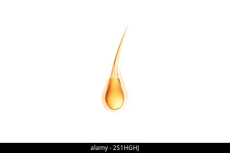 Shampoo repair and nourishes hair, transparent hair and molecule , 3d ...
