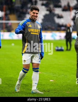 Manor Solomon of Leeds United during the Sky Bet Championship match ...