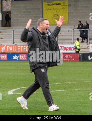 Northampton Town manager Kevin Nolan during the pre-season friendly ...