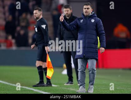 Cardiff City manager Omer Riza ahead of the Sky Bet Championship match ...