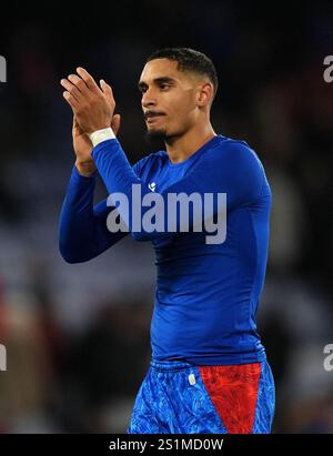 Maxence Lacroix (5 Crystal Palace) after winning the penalty shootout ...