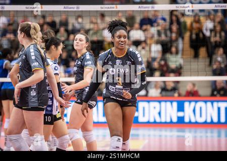 Stuttgart, Deutschland. 04th Jan, 2025. Krystal Rivers (Allianz MTV ...