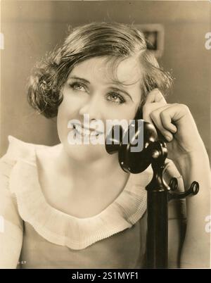 Portrait American Actress Sally O'Neil. Vintage Archive photograph ...