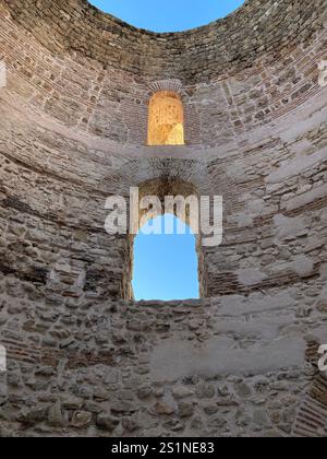 Surviving buildings at the Roman Emperor, Diocletian's Palace, Split ...