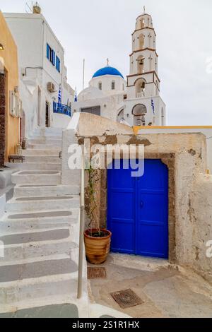 Traditional Mediterranean Architecture with Whitewashed Walls and a ...
