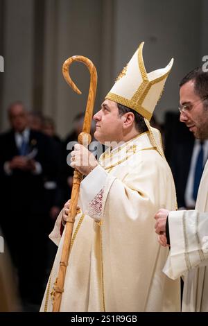 Rome, Italy. 04th Jan, 2025. Mons. Renato Tarantelli Baccari seen ...