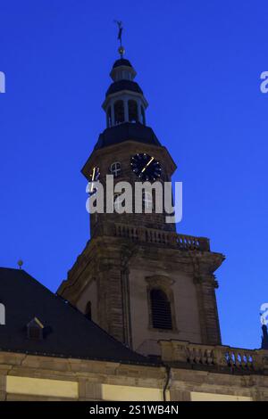 Views in the historic town Worms in Germany with interesting buildings ...