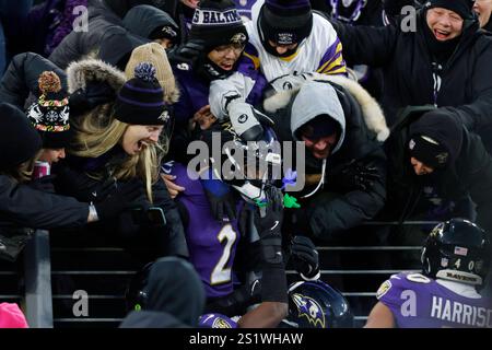 Baltimore Ravens cornerback Nate Wiggins in action during the first ...