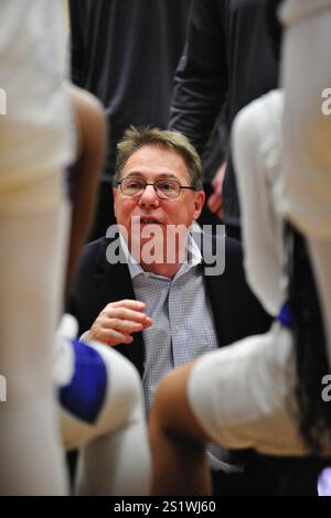 Seton Hall head coach Anthony Bozzella reacts in the first half of an ...