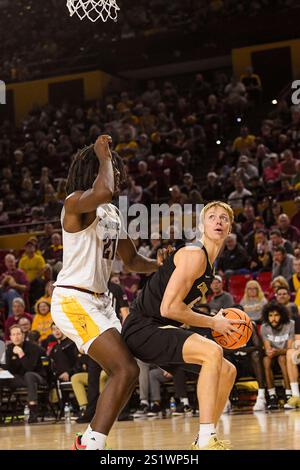 Colorado forward Trevor Baskin (6) in the second half of an NCAA ...