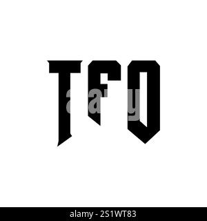 TFO letter logo design for technology company. TFO logo design black ...