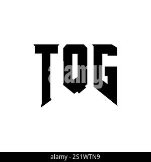 TQG letter logo design for technology company. TQG logo design black ...
