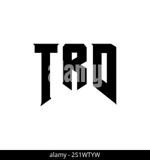 TRD letter logo design for technology company. TRD logo design black ...