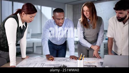 Mechanical Part Design Blueprint. Technical Document Paper Stock Photo ...