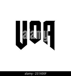 UOA letter logo design for technology company. UOA logo design black ...