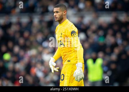 Tottenham Hotspur goalkeeper Brandon Austin during the Premier League ...