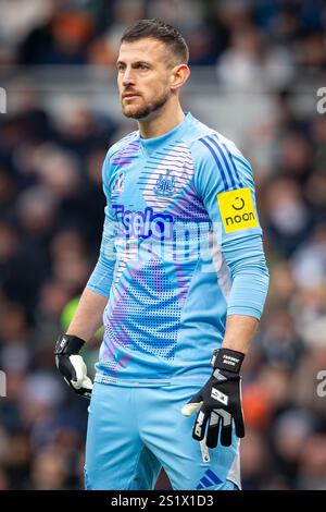 Newcastle United goalkeeper Martin Dubravka during the Premier League ...