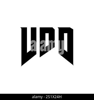 VDD letter logo design for technology company. VDD logo design black ...