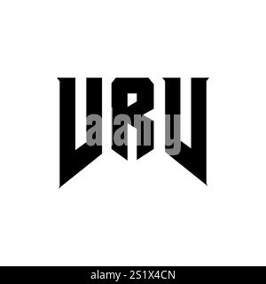 VRV letter logo design for technology company. VRV logo design black ...