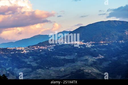 Samaba Rice Terraces in Baohua Township, Honghe County, Yunnan Province ...