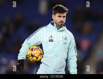 Arsenal assistant manager Miguel Molina before the Carabao Cup semi ...