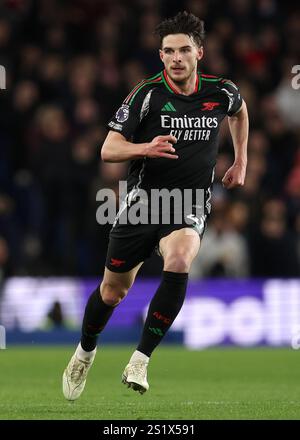 Declan Rice of Arsenal during the Arsenal v Brighton & Hove Albion ...