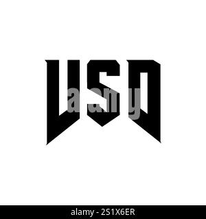 VSD letter logo design for technology company. VSD logo design black ...