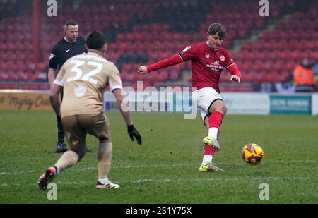 Crewe Alexandra's Max Sanders during the Sky Bet League Two match at JobServe Community Stadium ...