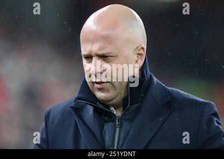Liverpool manager Arne Slot during the pre-season friendly match at ...