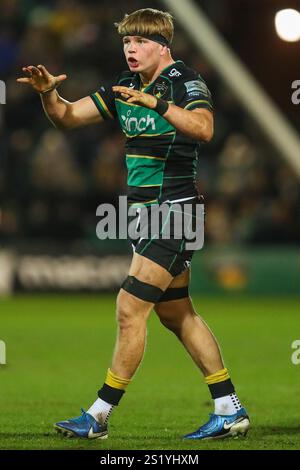 Northampton Saints' Henry Pollock during the Investec Champions Cup ...