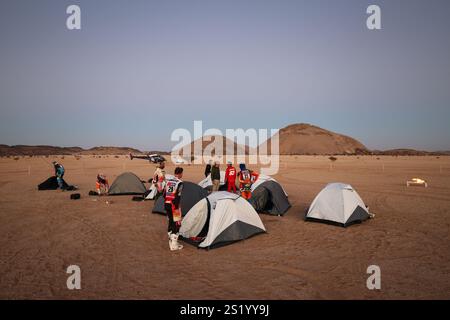 FIM W2RC, bivouac during the Stage 4 of the Dakar 2026, on January 7 ...