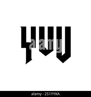 YUU letter logo design for technology company. YUU logo design black ...
