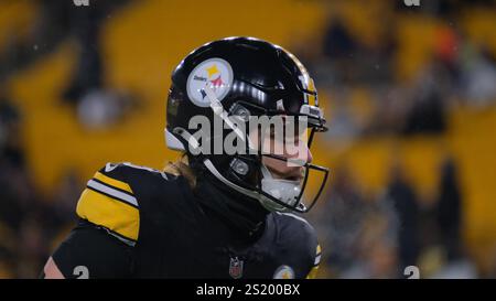 Ben Skowronek of Pittsburgh Steelers during the NFL 2025 Dublin Game ...