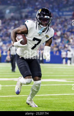 AFC receiver Brian Thomas Jr., right, of the Jacksonville Jaguars ...