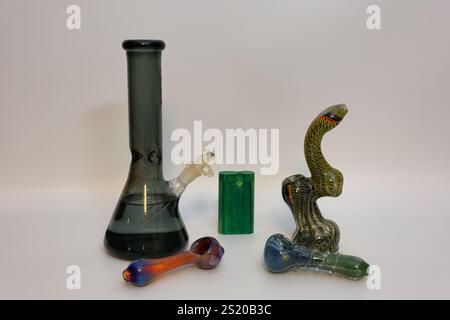 Accessories For Cannabis Consumers To Celebrate 420 Stock Photo - Alamy