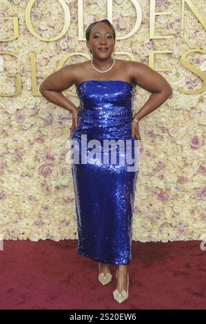 Ca. 05th Jan, 2025. Angelique Jackson at arrivals for 82nd Golden Globe ...