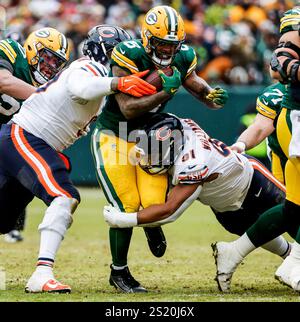 Chicago Bears defensive end Montez Sweat (98) looks on from the ...