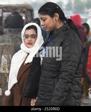 Patna, India. 05th Jan, 2025. PATNA, INDIA - JANUARY 5: Sikh devotees participate in holy ...