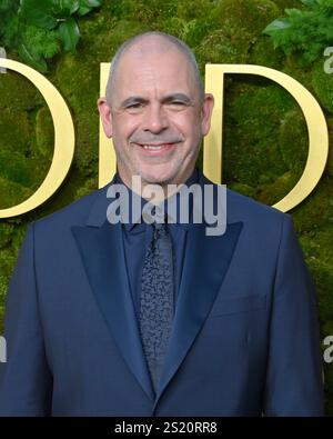 Nigel Marchant arrives at the 82nd Golden Globes on Sunday, Jan. 5 ...
