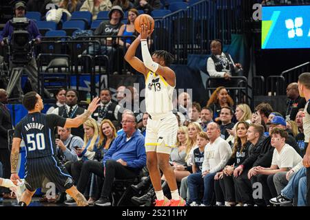 Utah Jazz guard Isaiah Collier during an NBA basketball game against ...