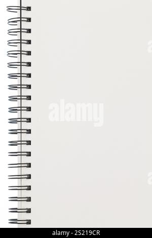 Ring binder against a white background, symbol photo for organisation ...