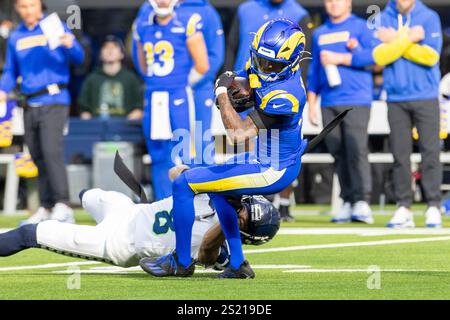 Seattle Seahawks safety Coby Bryant (8) runs during an NFL football ...